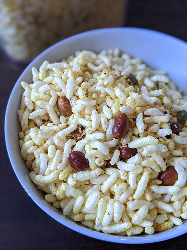 15 mins Puffed Rice Snack - Sev Mamra | Naive Cook Cooks