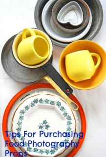 Tips For Purchasing Food Photography Props | Naive Cook Cooks