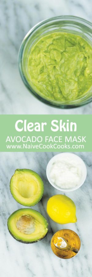 Avocado Face Mask | Naive Cook Cooks