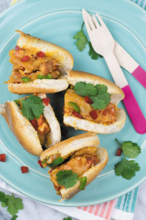 Cheesy French Fries Sandwich | Naive Cook Cooks