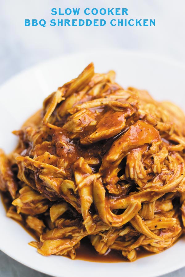 Slow Cooker BBQ Shredded Chicken | Naive Cook Cooks Slow Cooker BBQ Shredded Chicken | Naive Cook Cooks