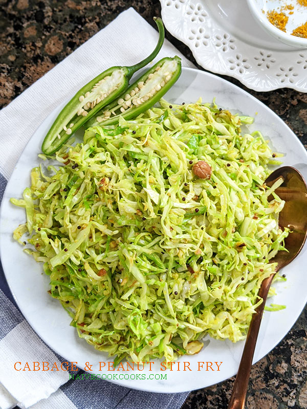 Cabbage & Peanut Stir Fry